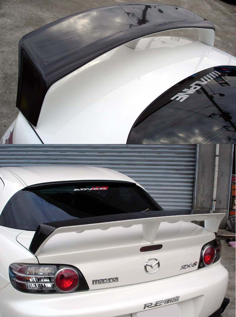 RX-8 REAR WING SPOILER HLCF – REAMEMIYA