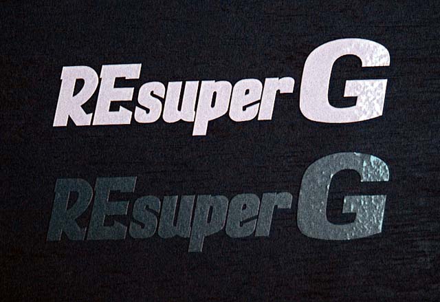 RE SuperG STICKER BLACK 80cm – REAMEMIYA