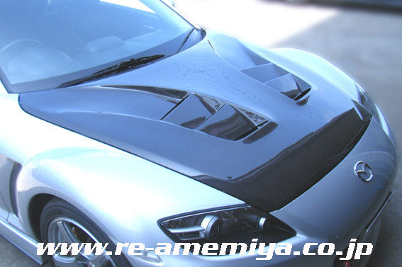 RX8 AD-HOOD D1 BONNET CARBON – REAMEMIYA